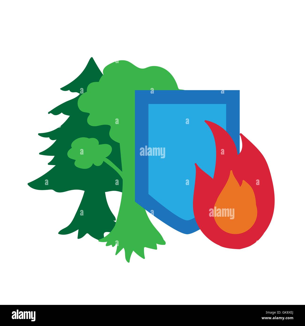 Environment Protection Sticker. Ecology and nature protection icon ...