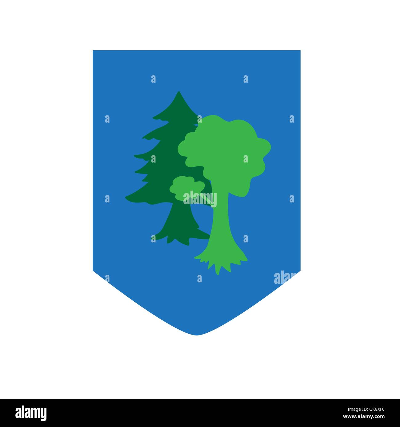 Environment Protection Sticker. Ecology and nature protection icon ...