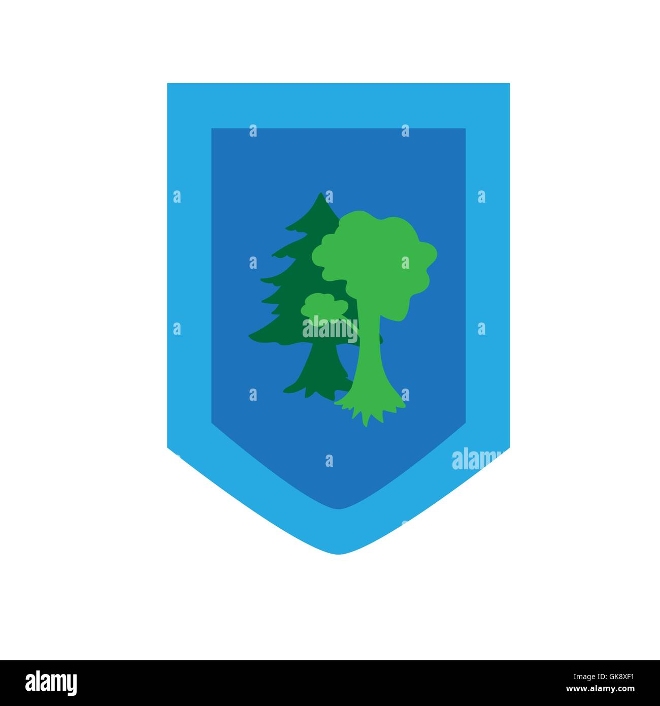 Environment Protection Sticker. Ecology and nature protection icon ...
