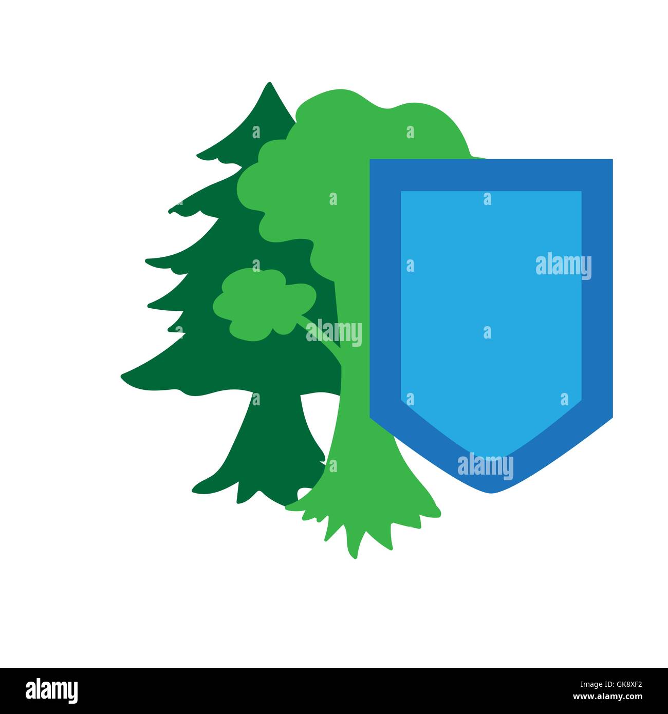 Environment Protection Sticker. Ecology and nature protection icon ...
