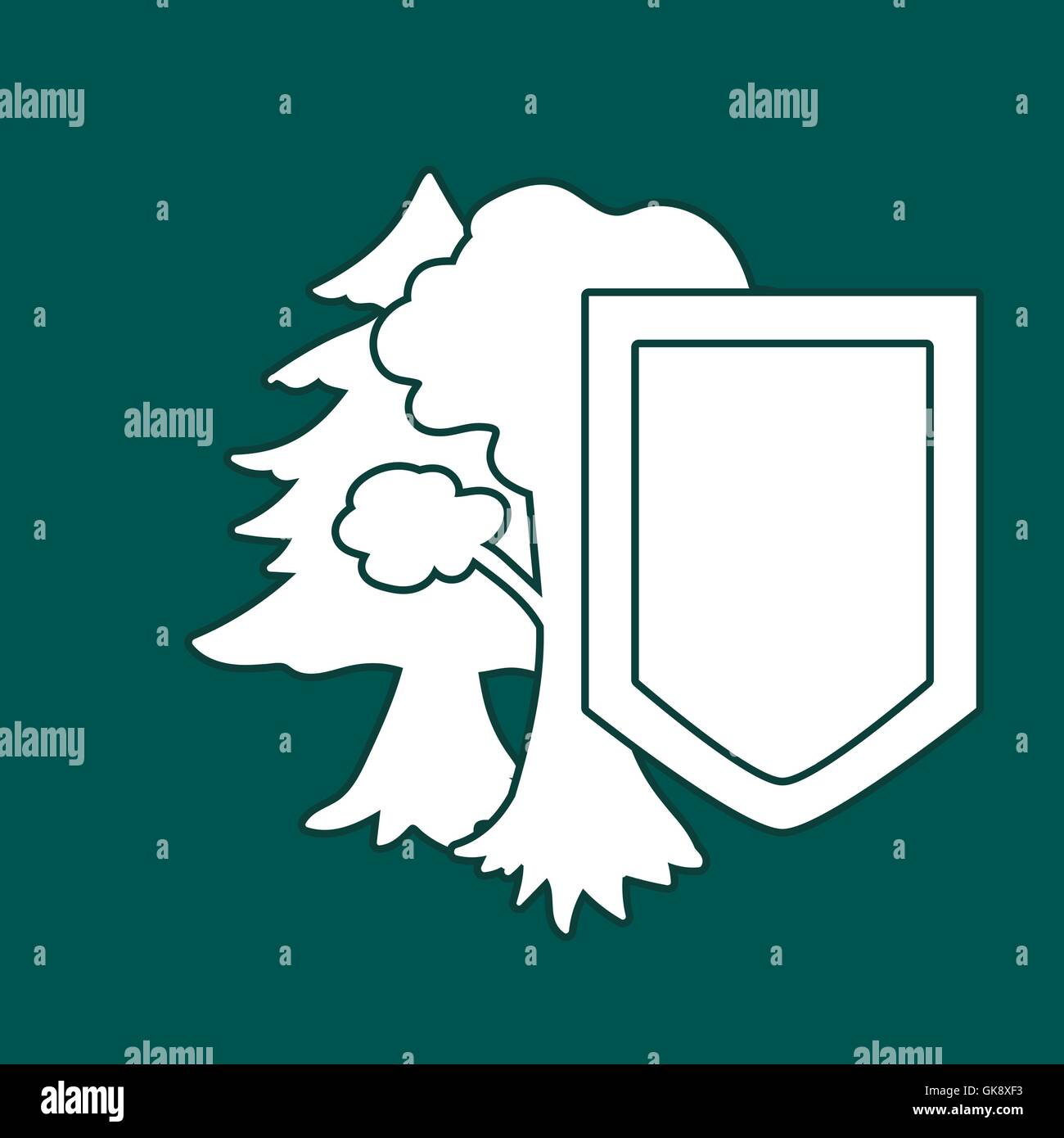 Environment Protection Sticker. Ecology and nature protection icon ...