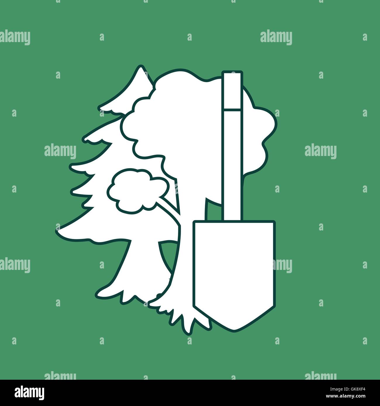 Environment Protection Sticker. Ecology and nature protection icon ...