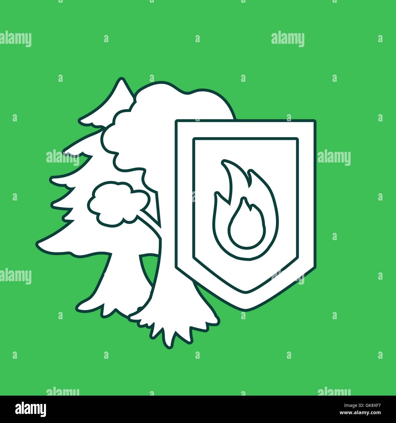 Environment Protection Sticker. Ecology and nature protection icon ...