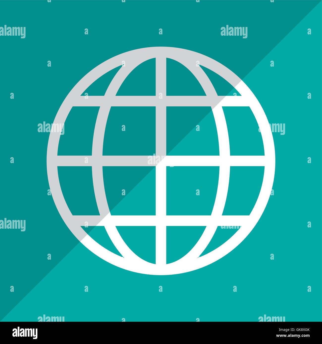 gobal vector illustration , vector icon Stock Vector Image & Art - Alamy