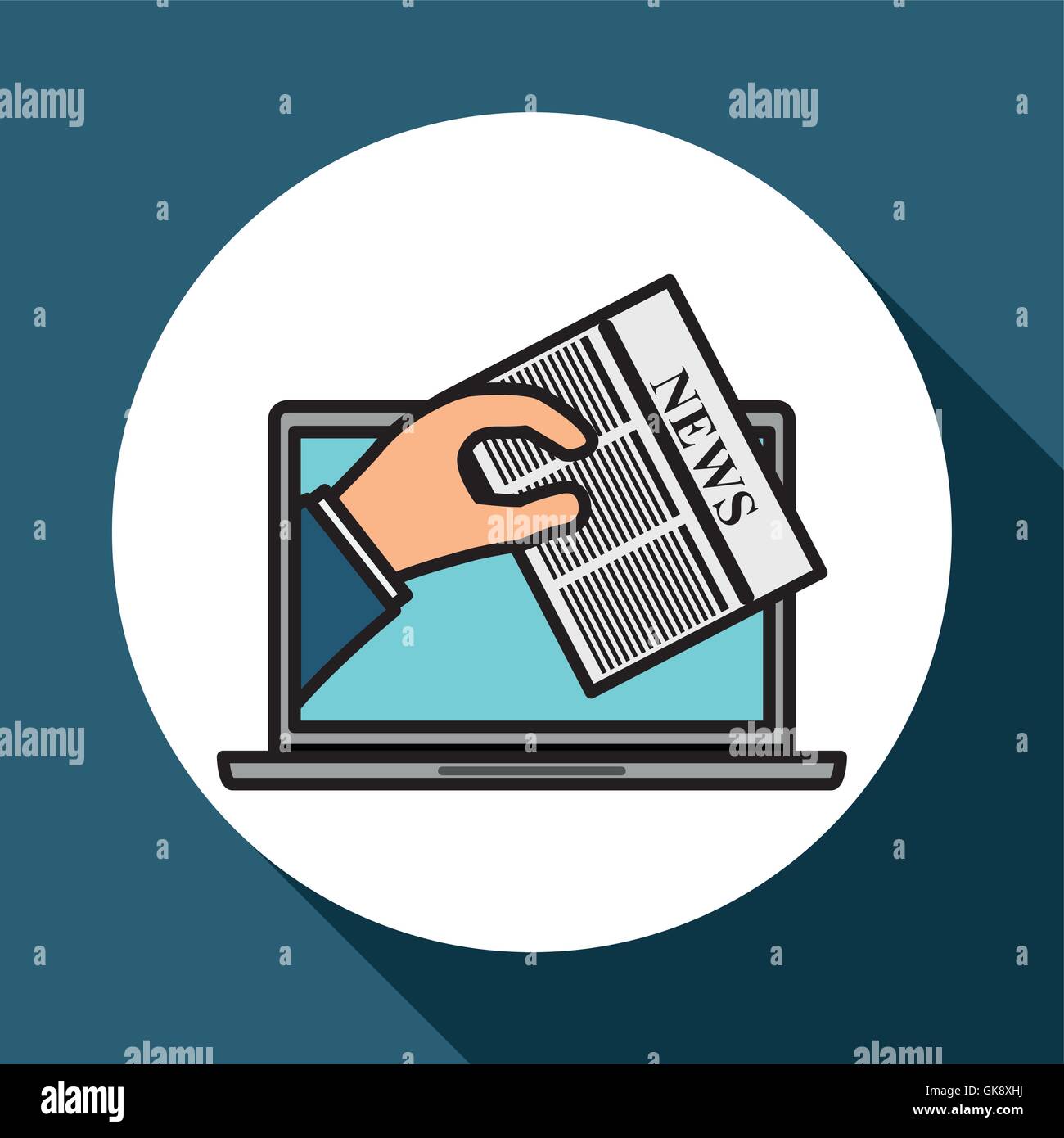 News vector illustration , vector icon Stock Vector Image & Art - Alamy