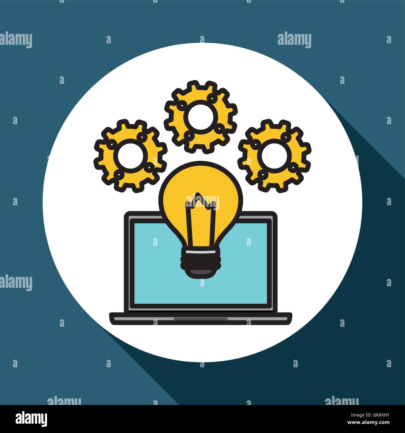 Solution vector illustration , vector icon Stock Vector Image & Art - Alamy