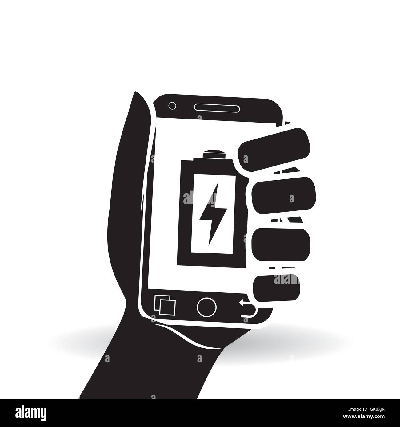 Battery vector illustration Stock Vector Image & Art - Alamy