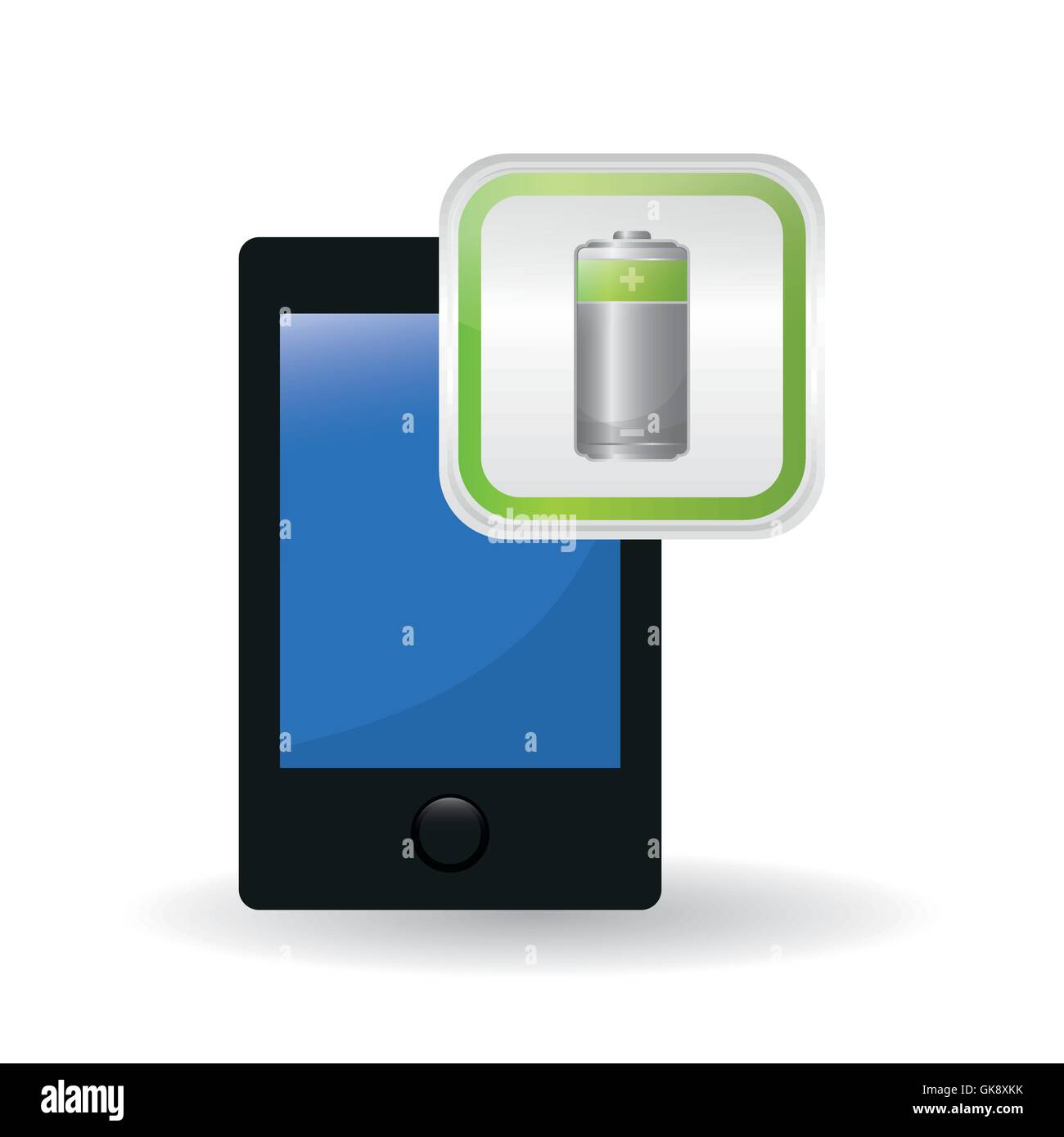 Battery vector illustration Stock Vector Image & Art - Alamy