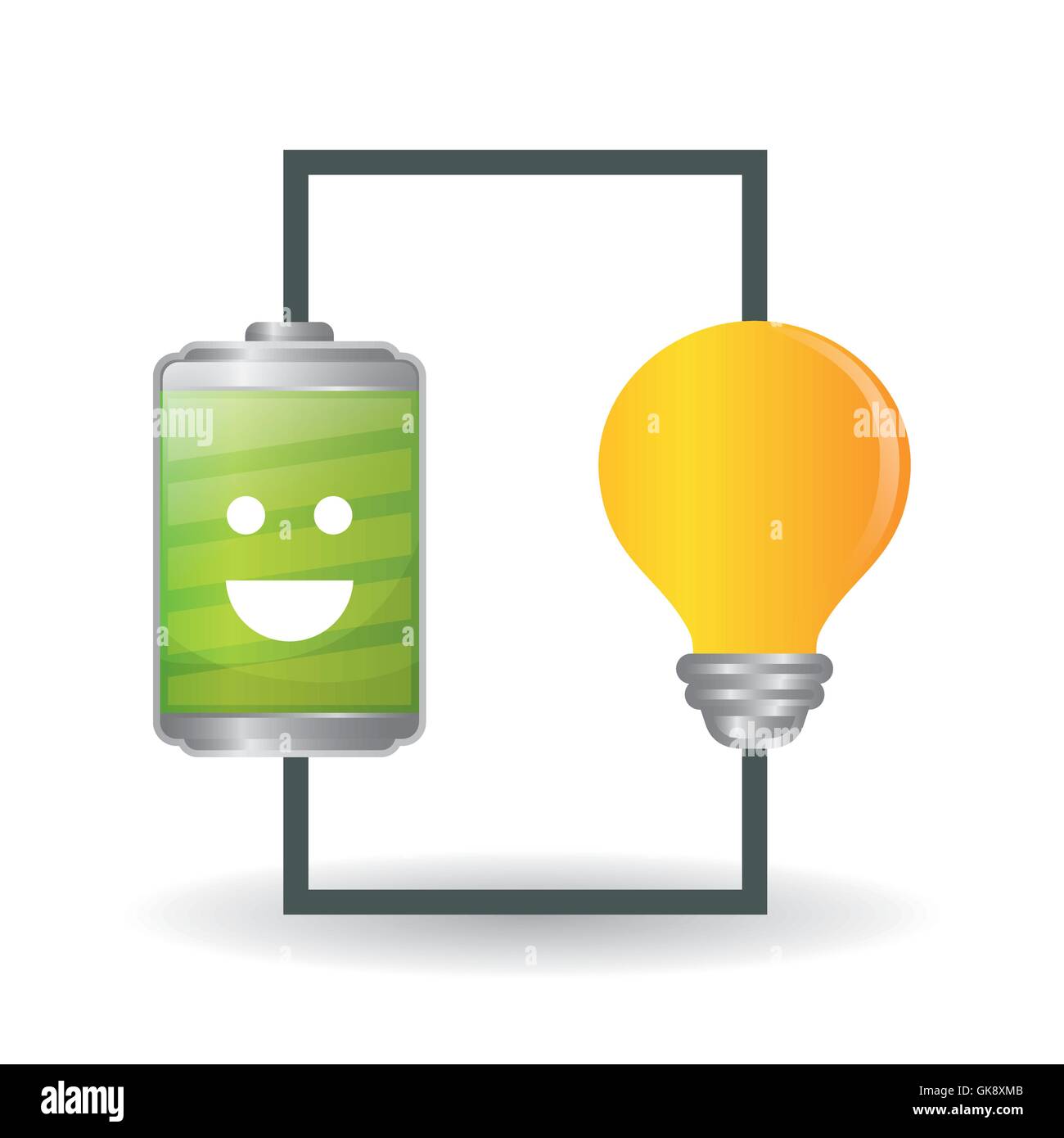 Battery vector illustration Stock Vector Image & Art - Alamy