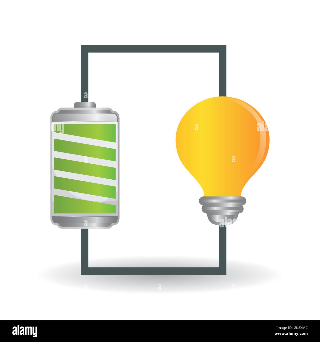 Battery vector illustration Stock Vector Image & Art - Alamy