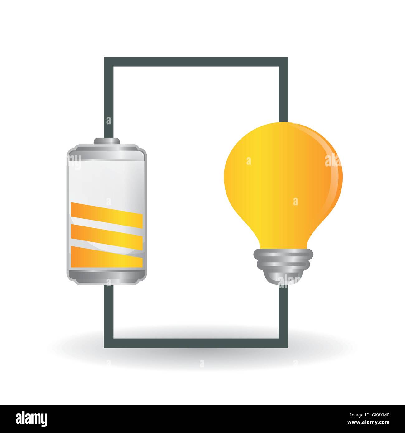 Battery vector illustration Stock Vector Image & Art - Alamy
