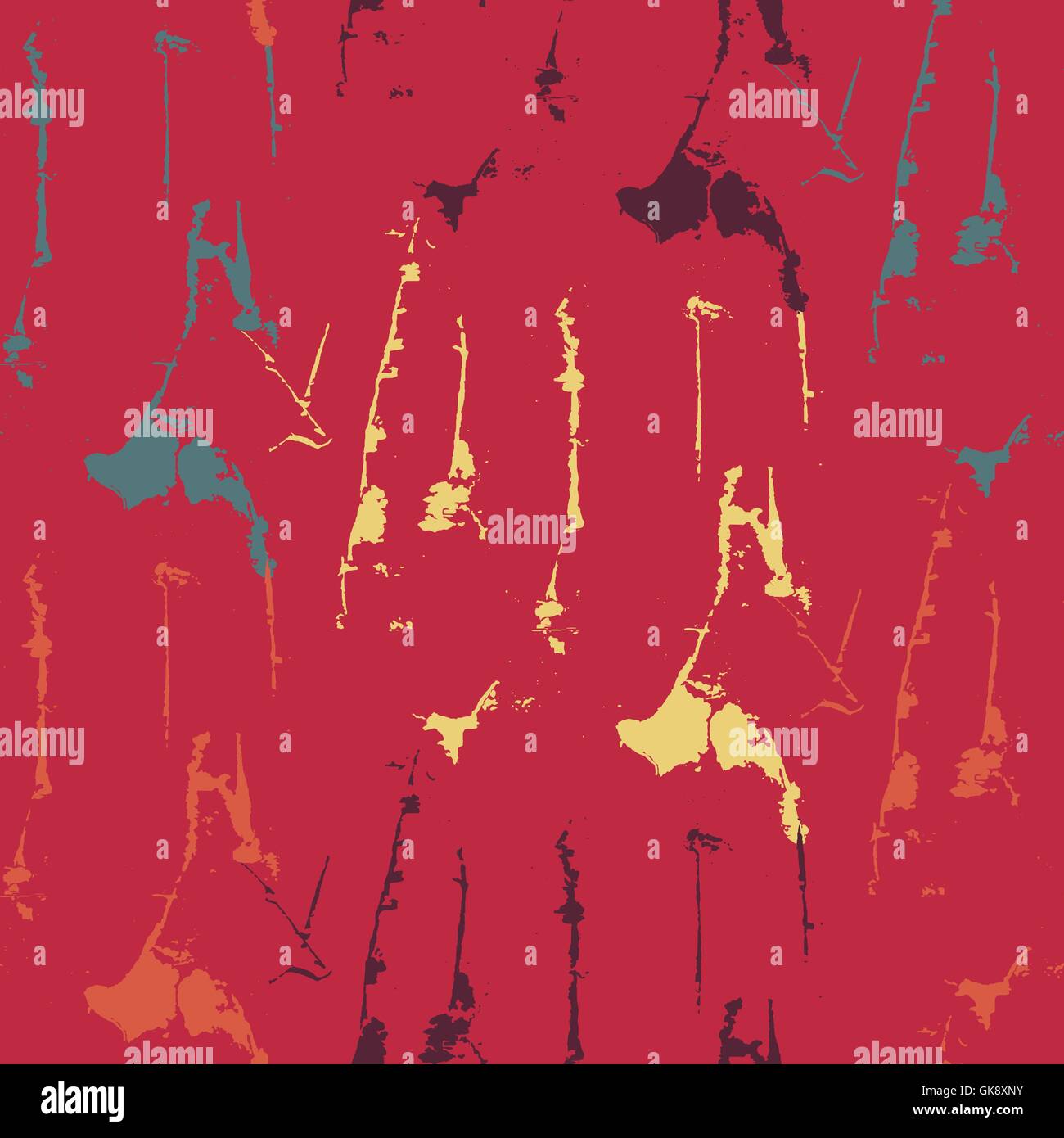 Grunge seamless texture pattern for print, fabric, wallpapers, clothes ...