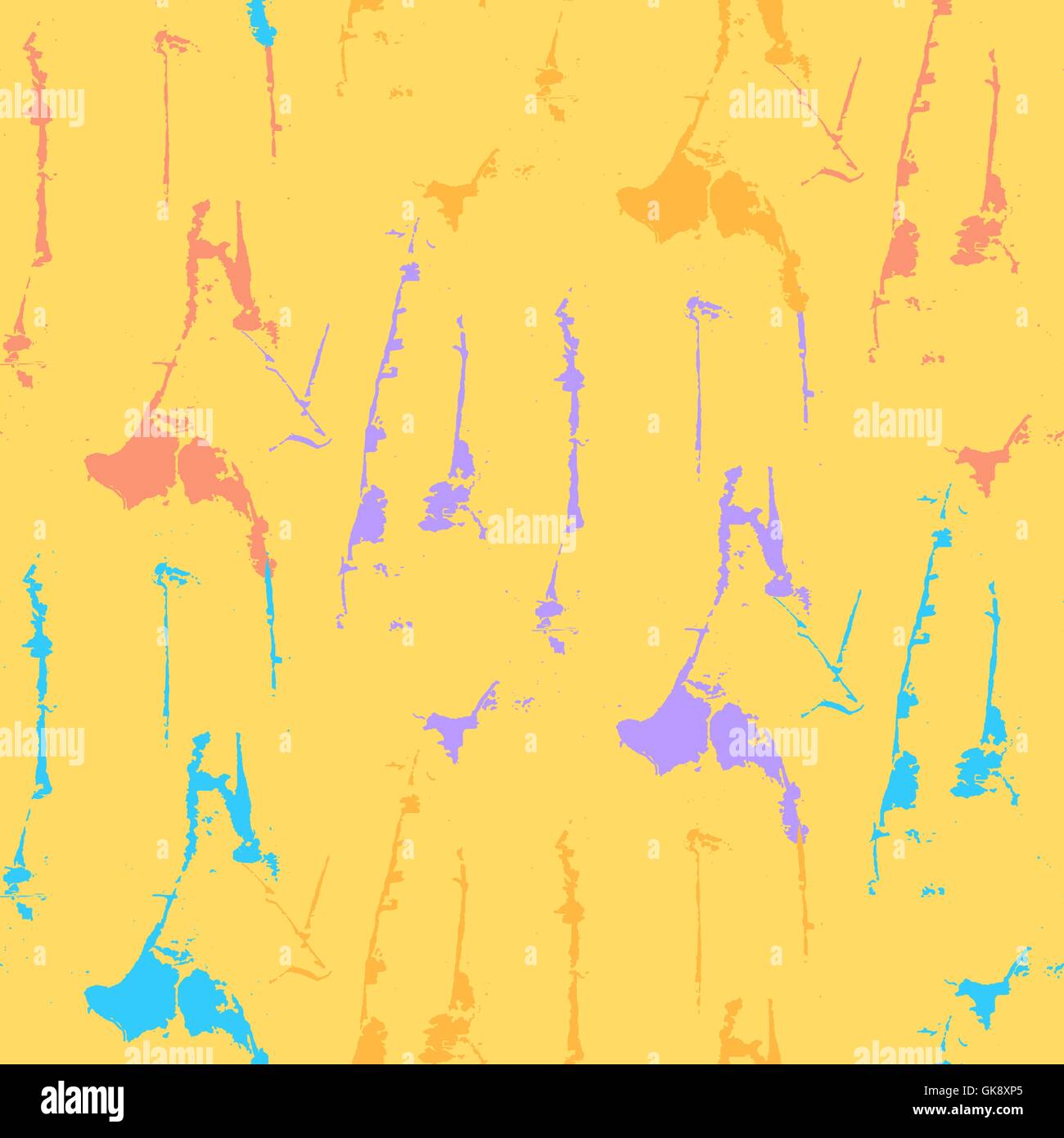 Grunge seamless texture pattern for print, fabric, wallpapers, clothes ...