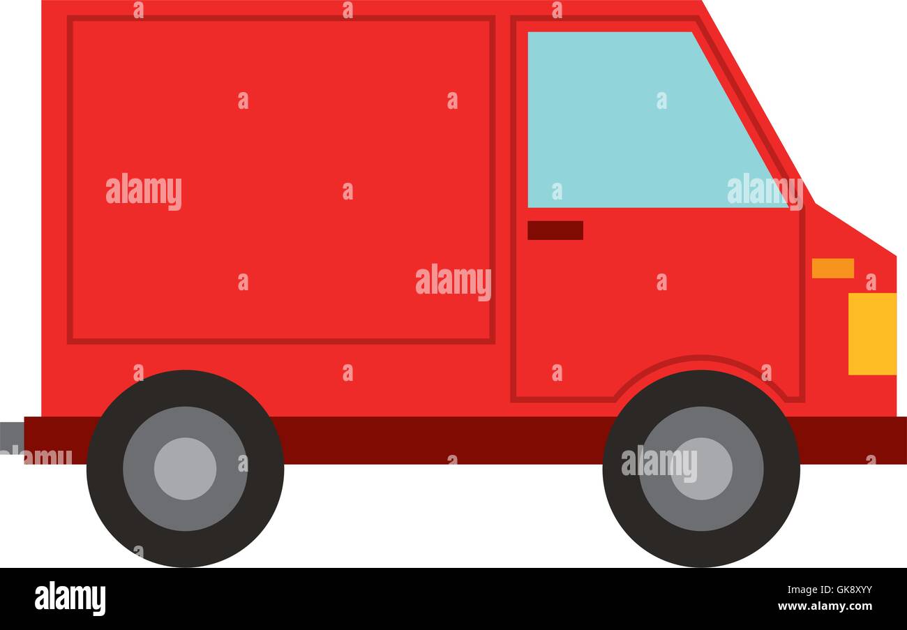 delivery truck van isolated icon Stock Vector Image & Art - Alamy