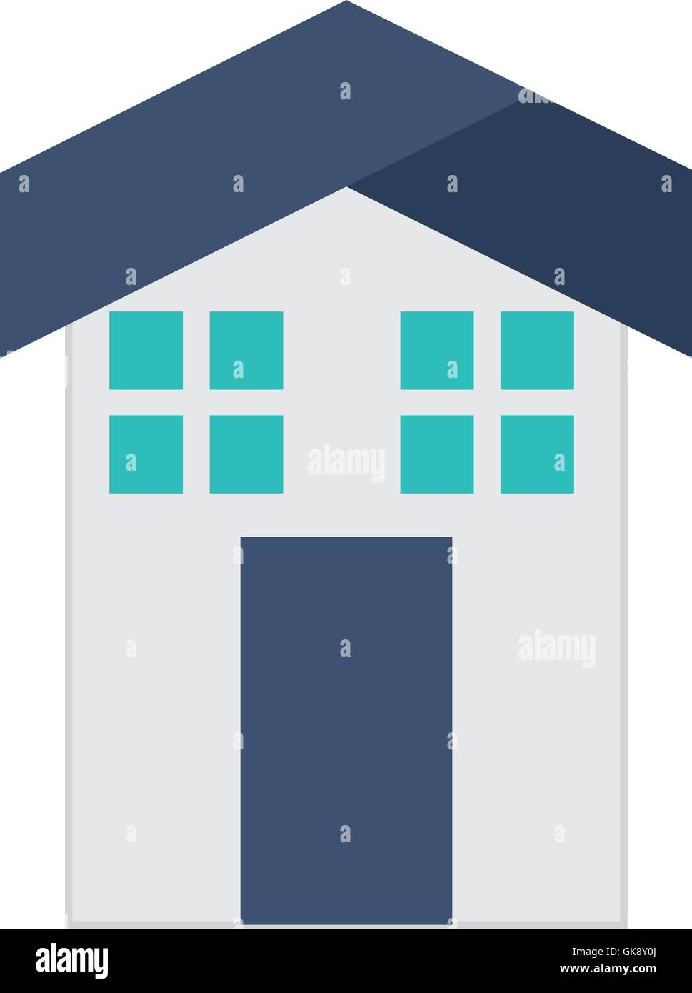 home house exterior isolated icon Stock Vector Image & Art - Alamy