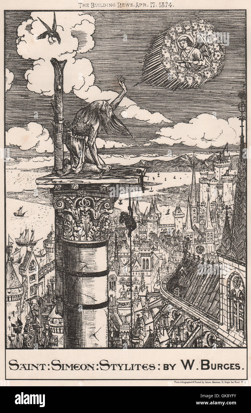 Simeon stylites hi-res stock photography and images - Alamy