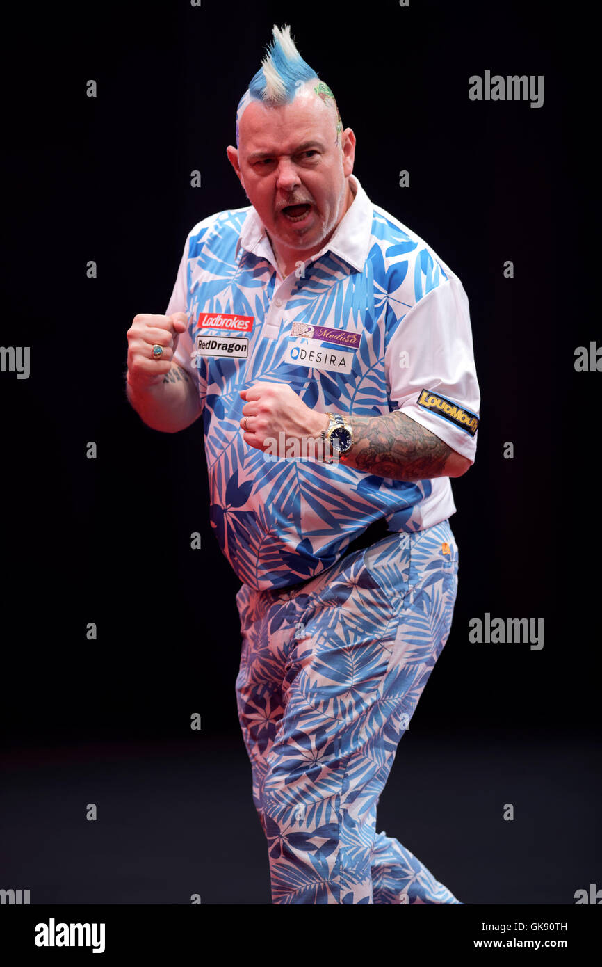 Sydney, Australia. 18th Aug, 2016. Peter "Snakebite" Wright (SCO ...