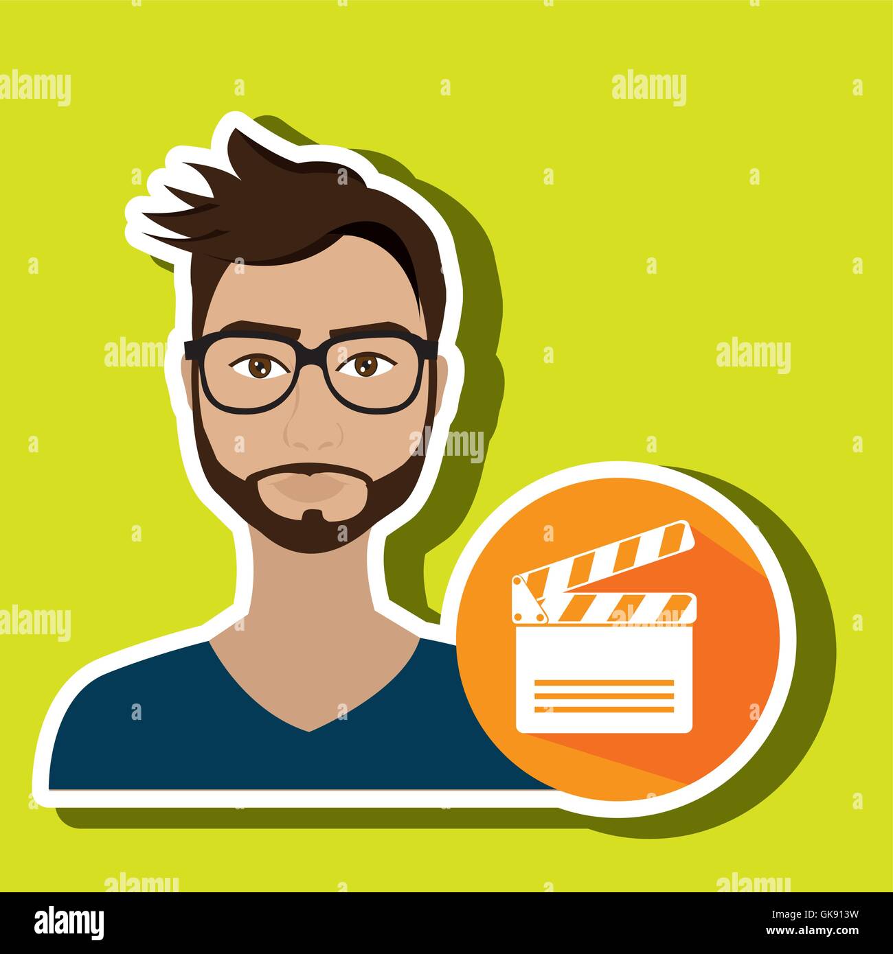 Film awards crowd Stock Vector Images - Alamy