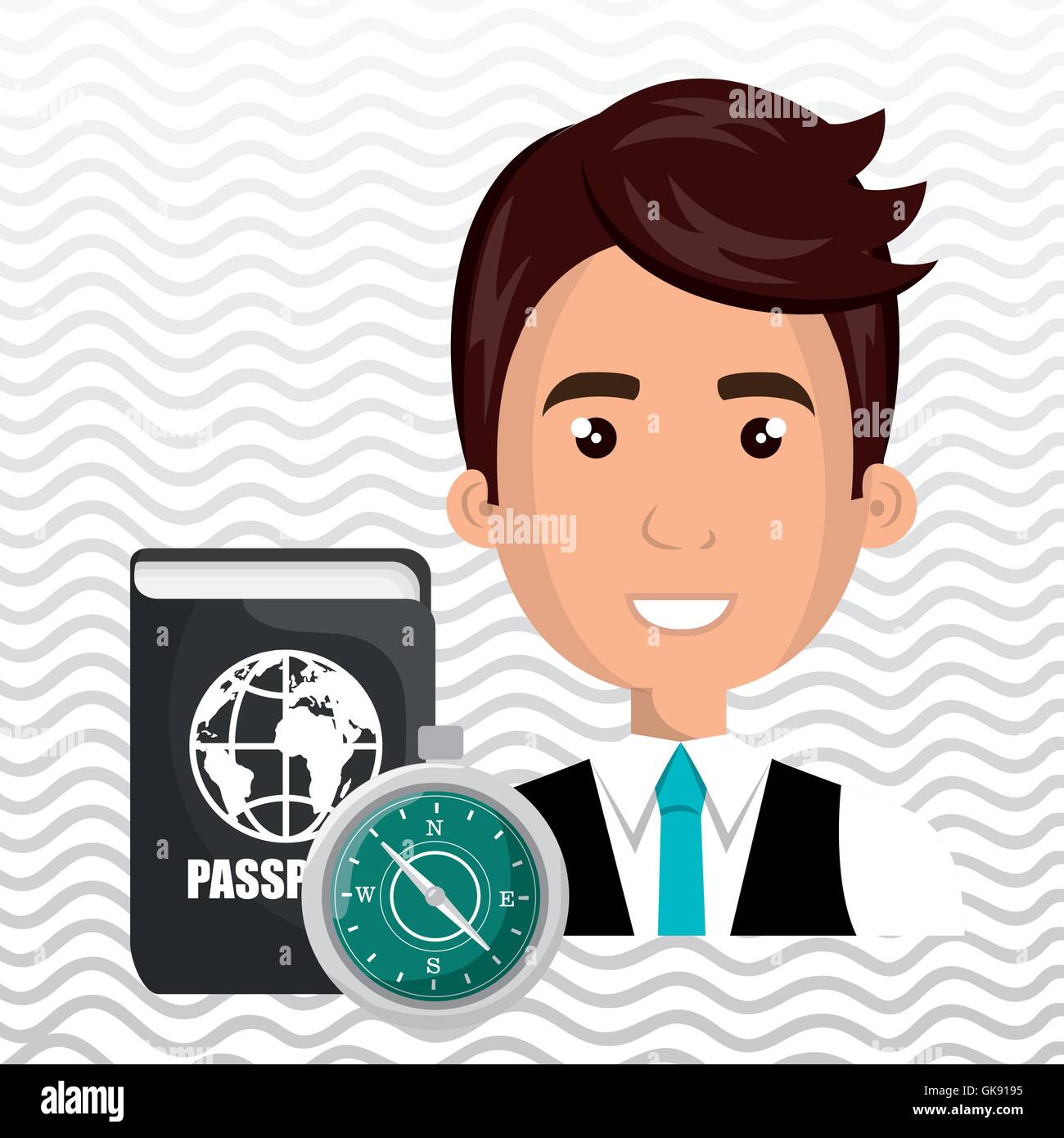 North pass Stock Vector Images - Alamy