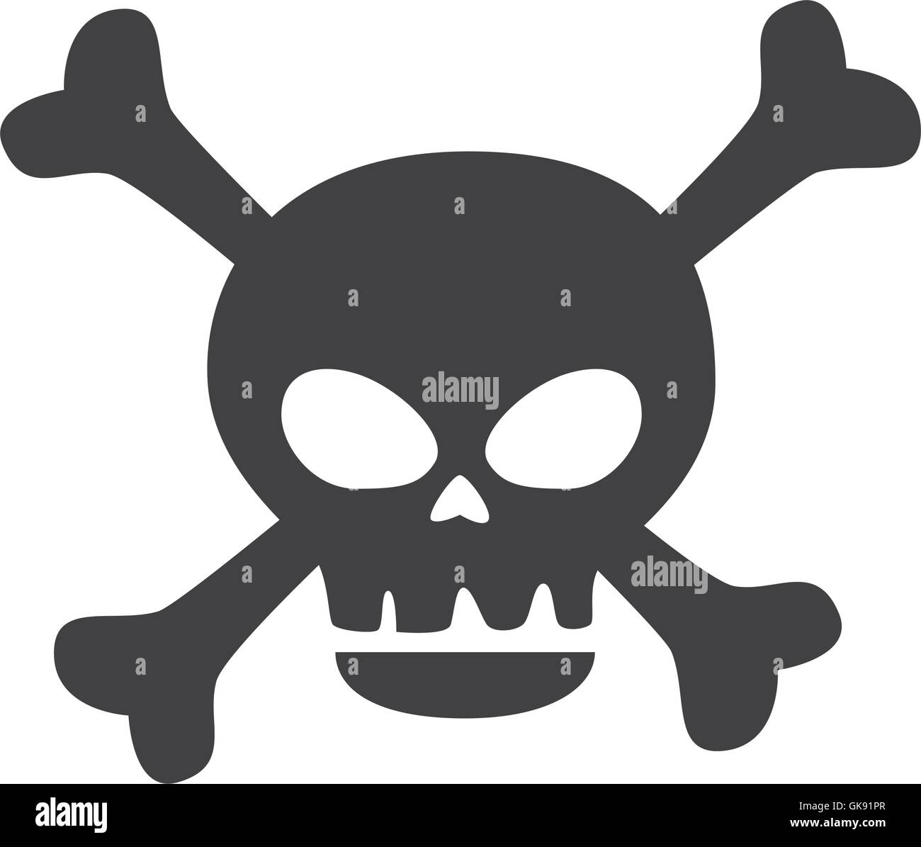Symbolic danger warning signal Stock Vector Images - Alamy