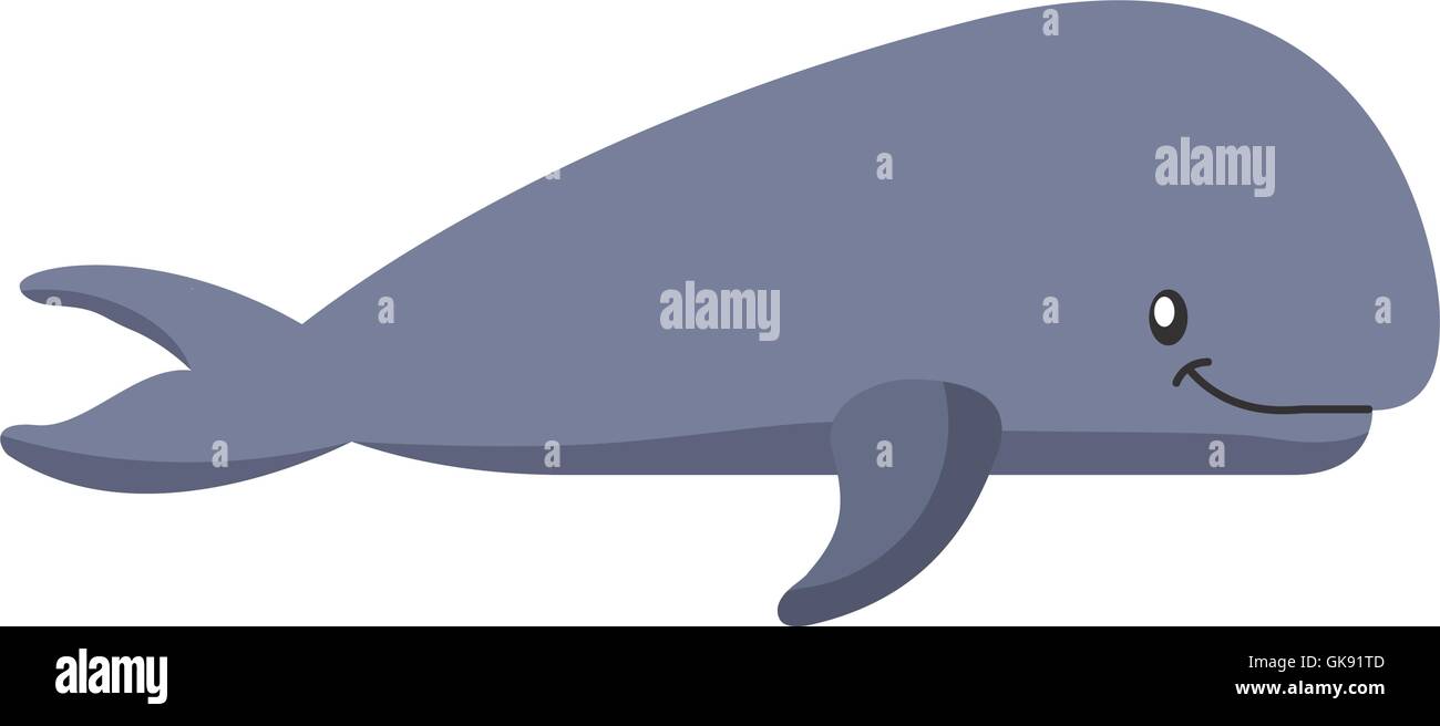 whale fish isolated icon Stock Vector Image & Art - Alamy