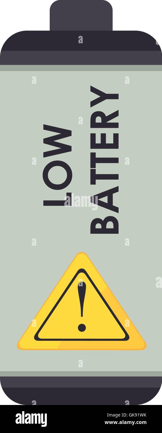 low battery energy Stock Vector Image & Art - Alamy