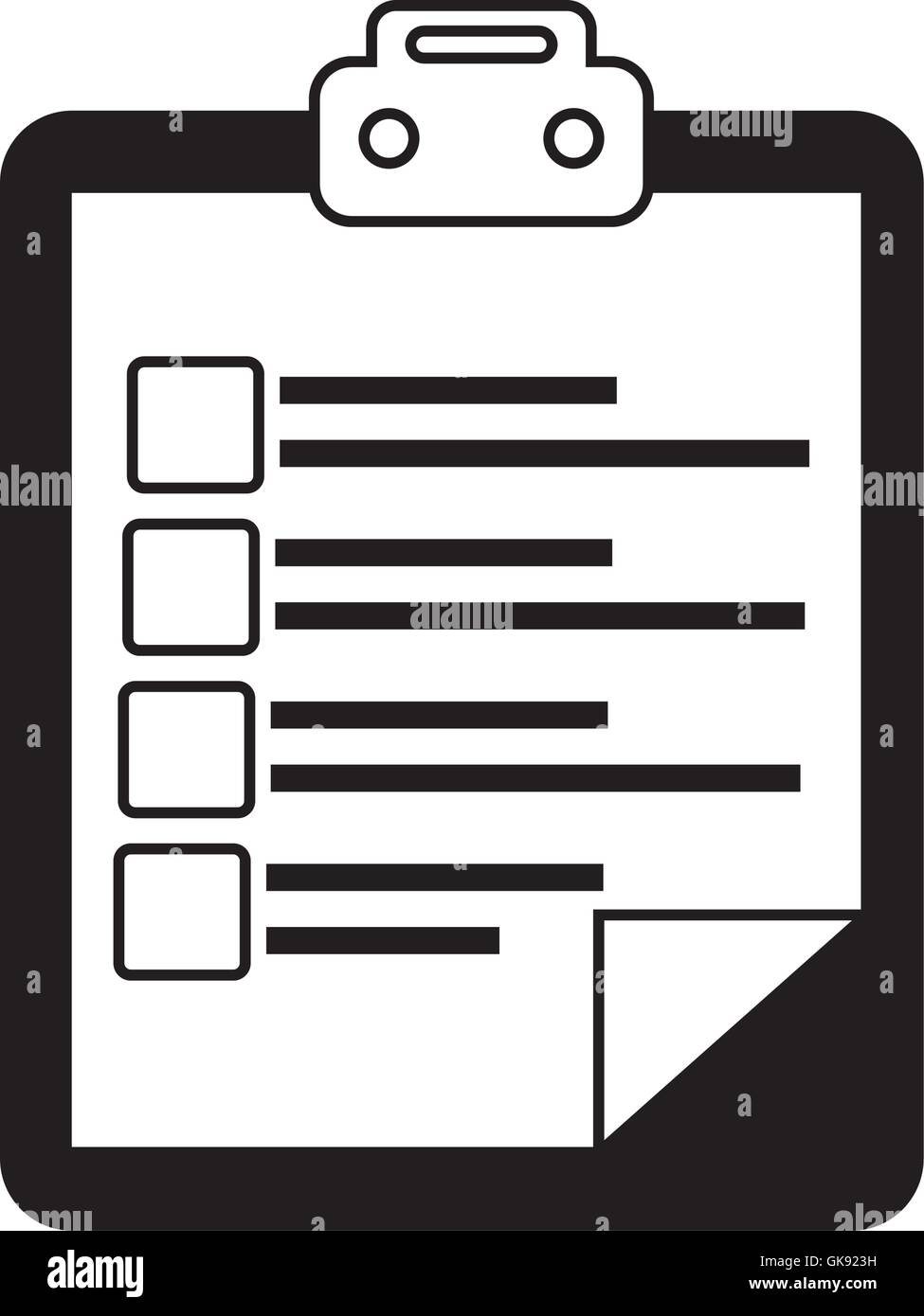 checklist check mark Stock Vector Image & Art - Alamy
