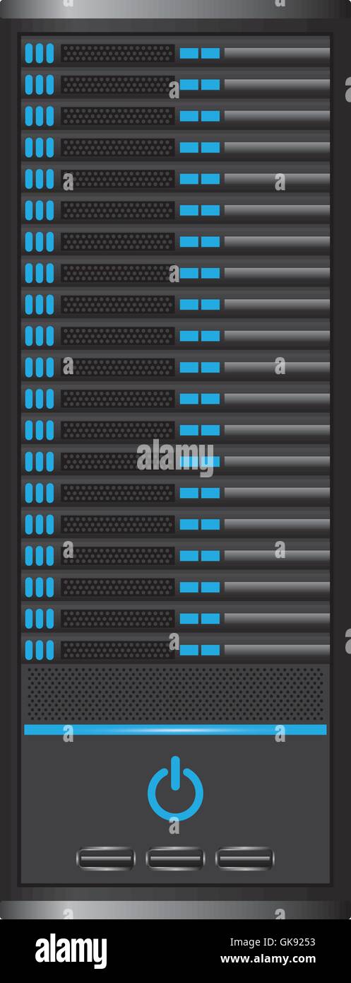 computer cpu server icon Stock Vector Image & Art - Alamy