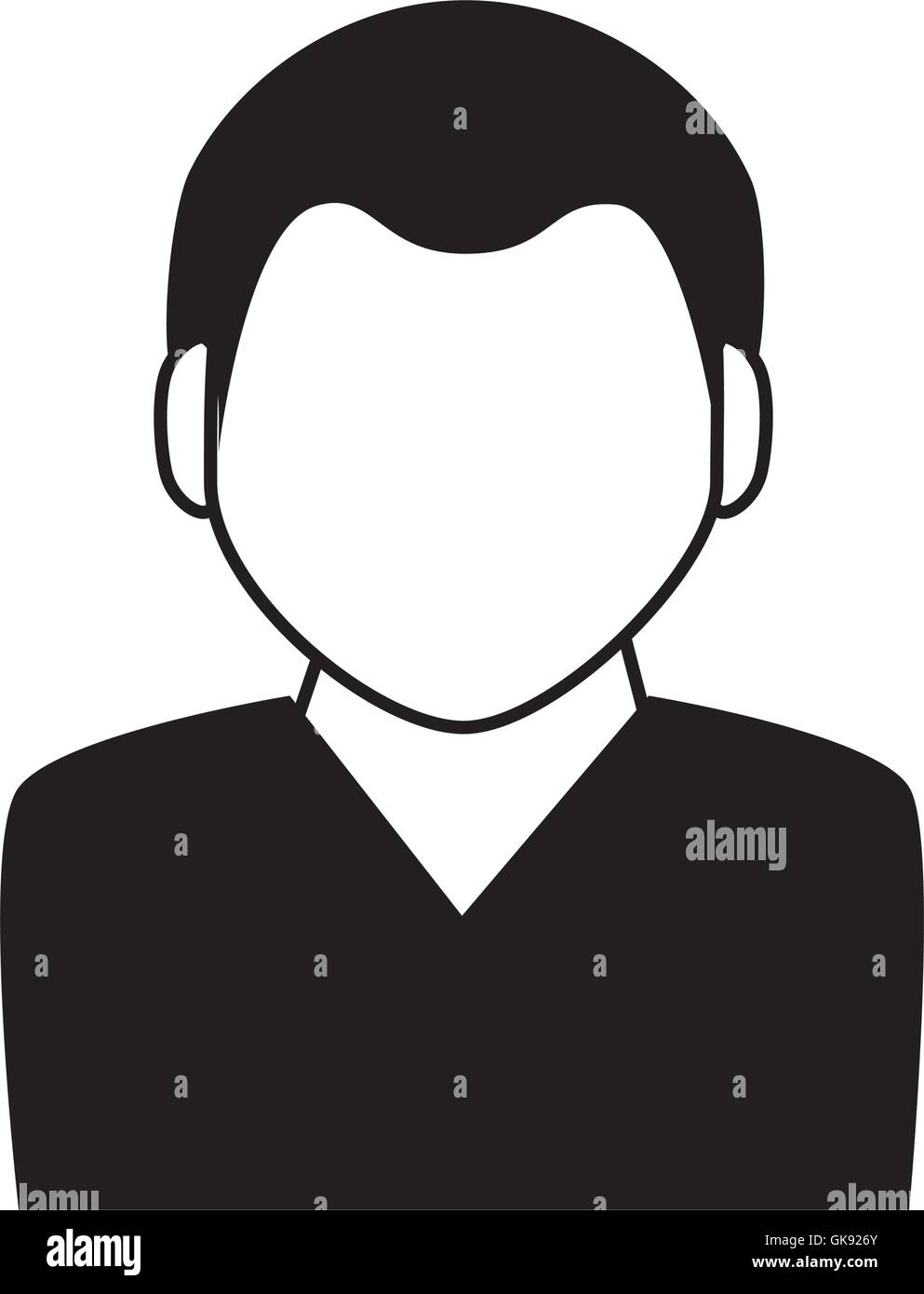 profile avatar person male Stock Vector Image & Art - Alamy