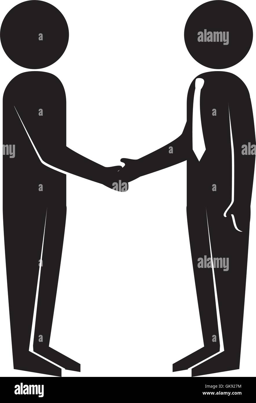 deal handshake man Stock Vector Image & Art - Alamy