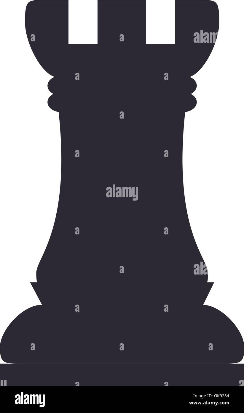 chess piece rook Stock Vector Image & Art - Alamy