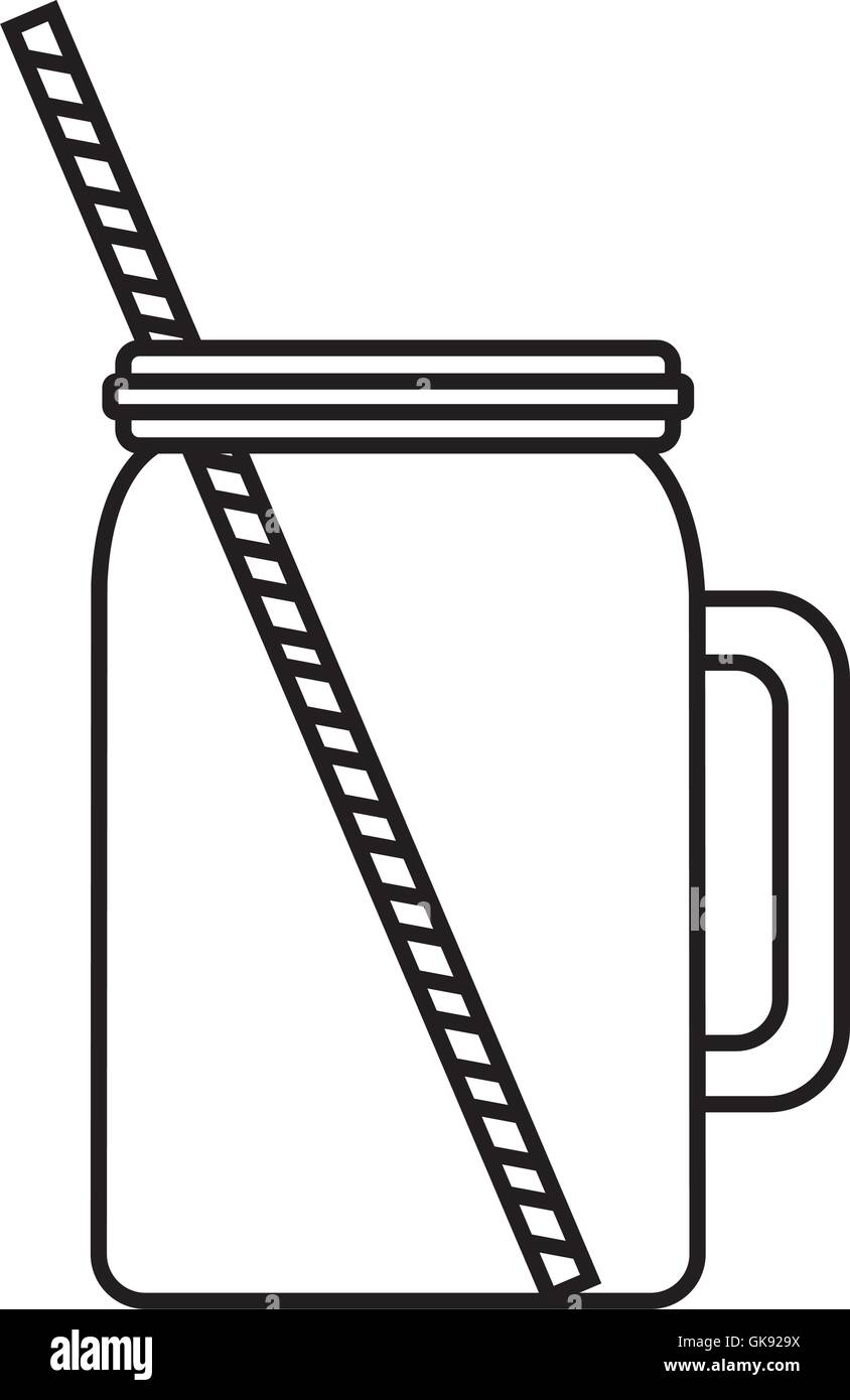 container drink glass isolated icon Stock Vector Image & Art - Alamy