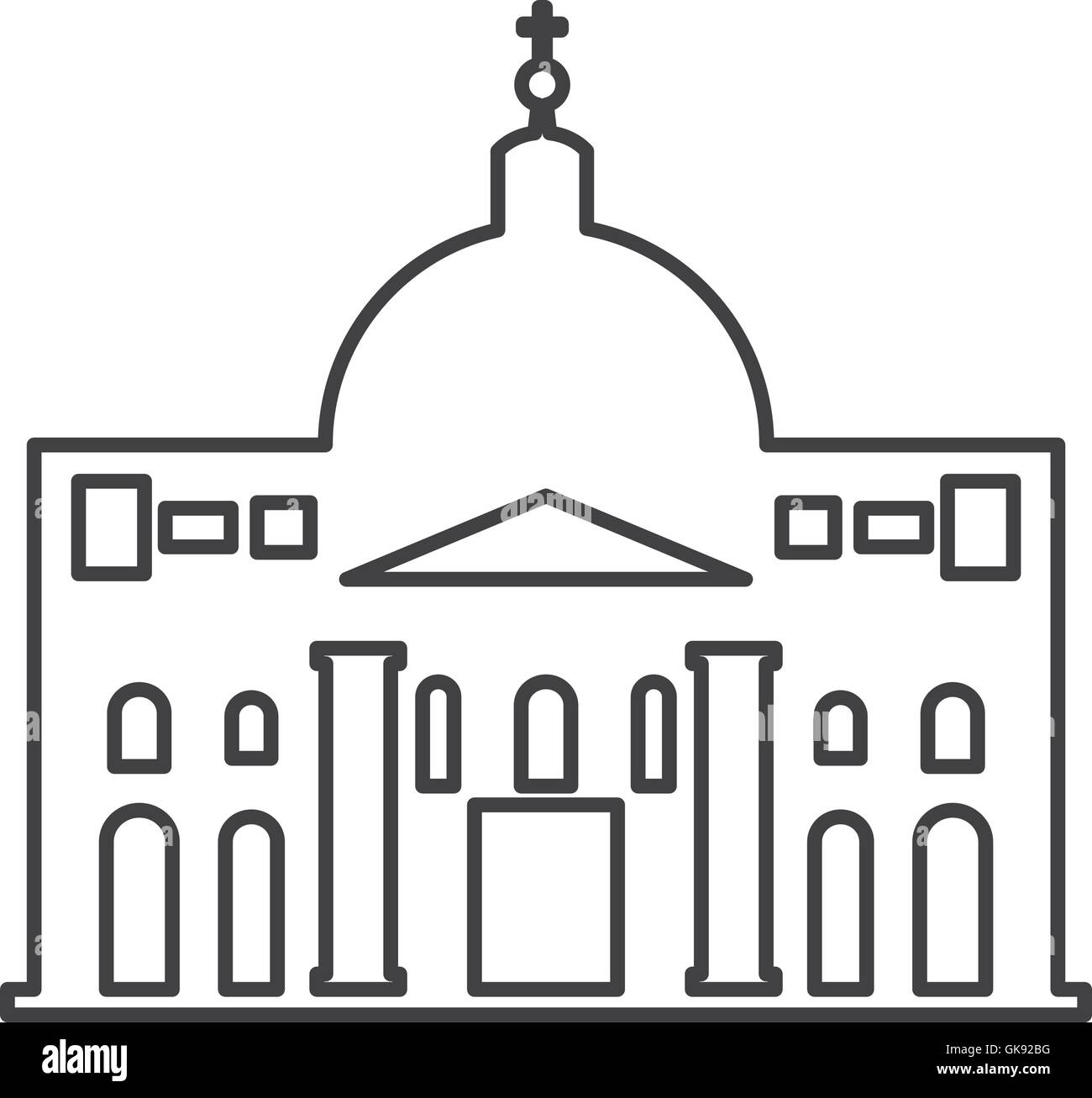 roman construction classic isolated icon Stock Vector Image & Art - Alamy