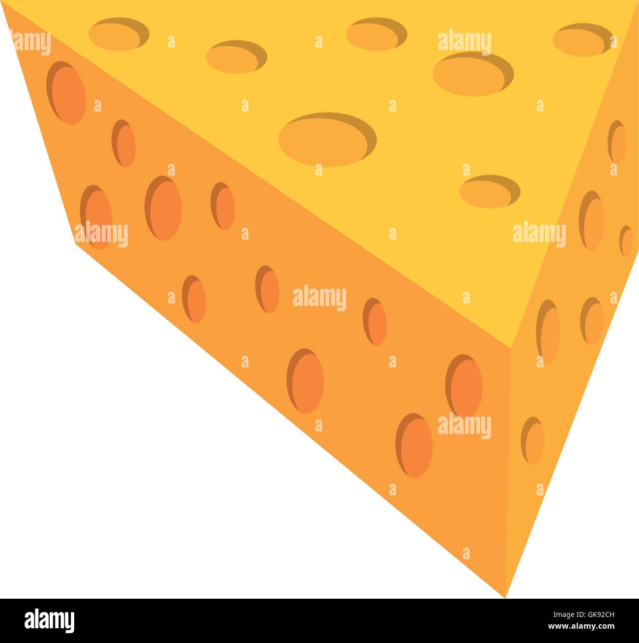 cheese food piece Stock Vector Image & Art - Alamy