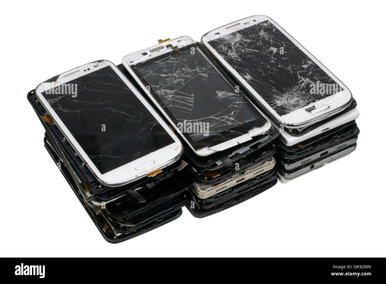 Old dusty mobile phone isolated hi-res stock photography and images - Alamy