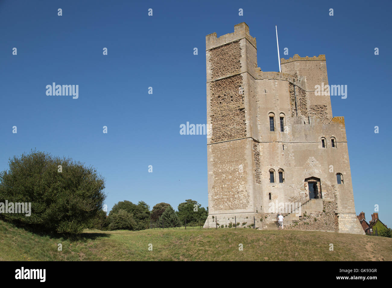 Castle in Orford Suffolk England Stock Photo - Alamy