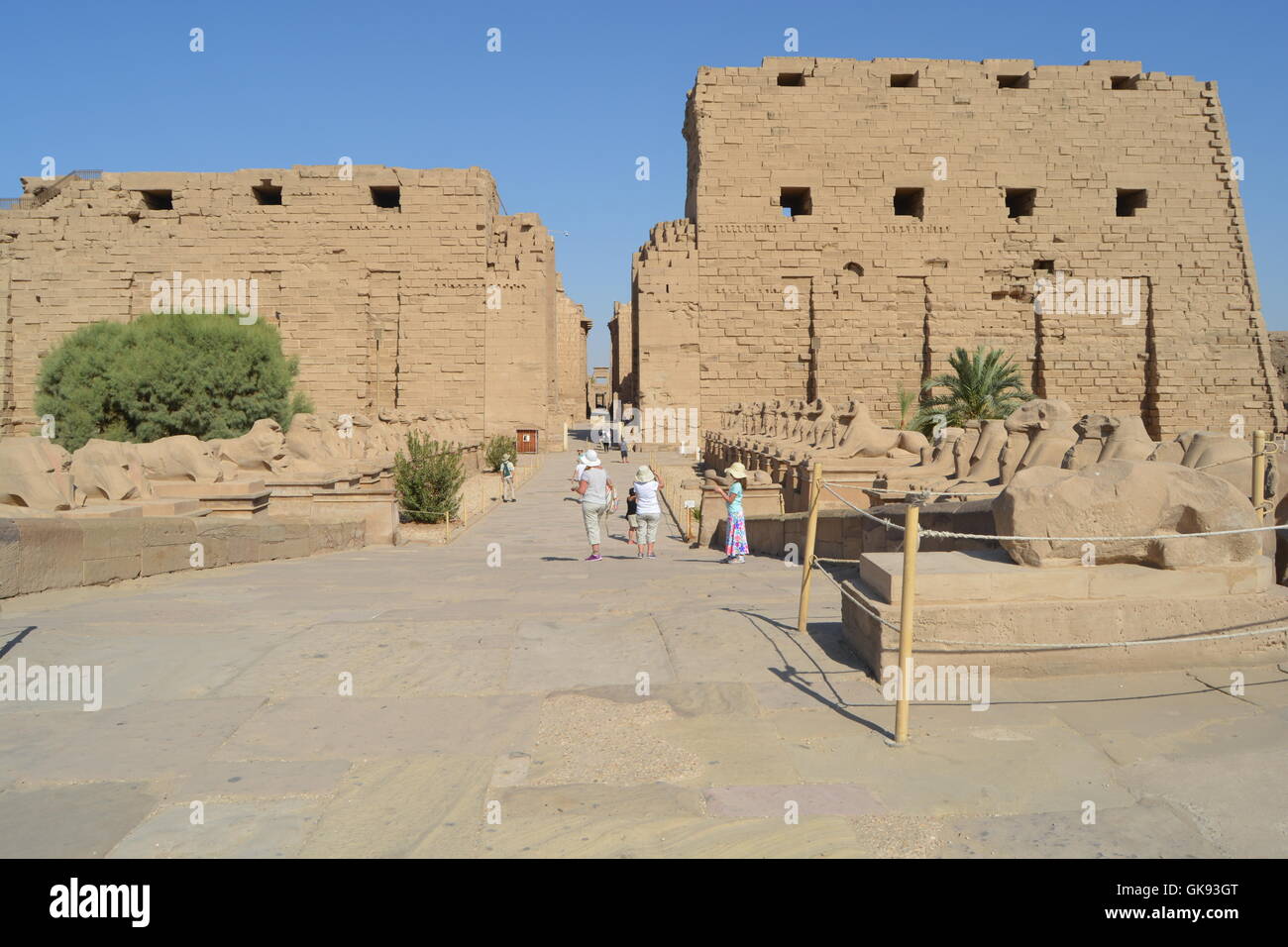 The Karnak Temple Complex - Egypt Stock Photo - Alamy