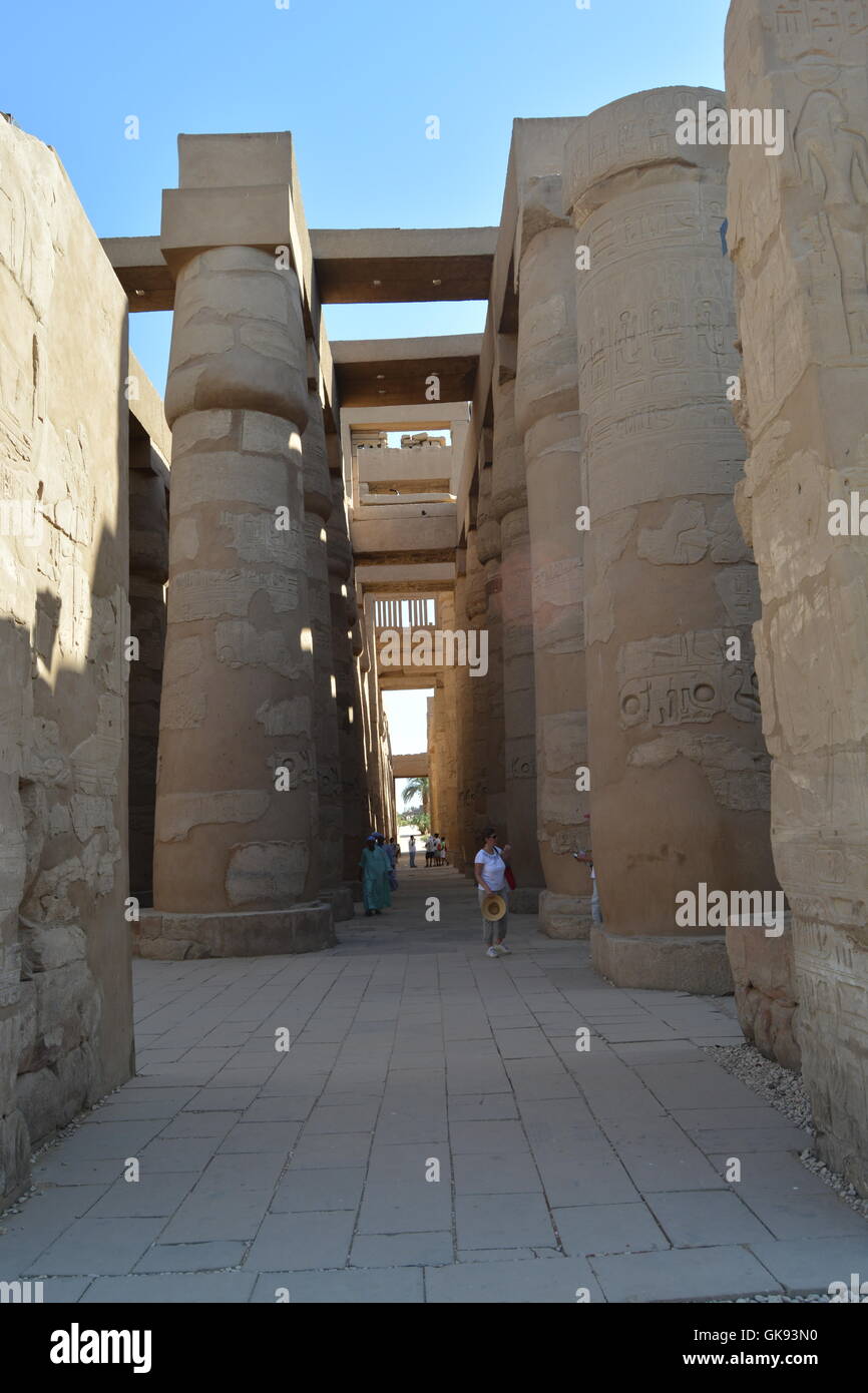 The Karnak Temple Complex - Egypt Stock Photo - Alamy