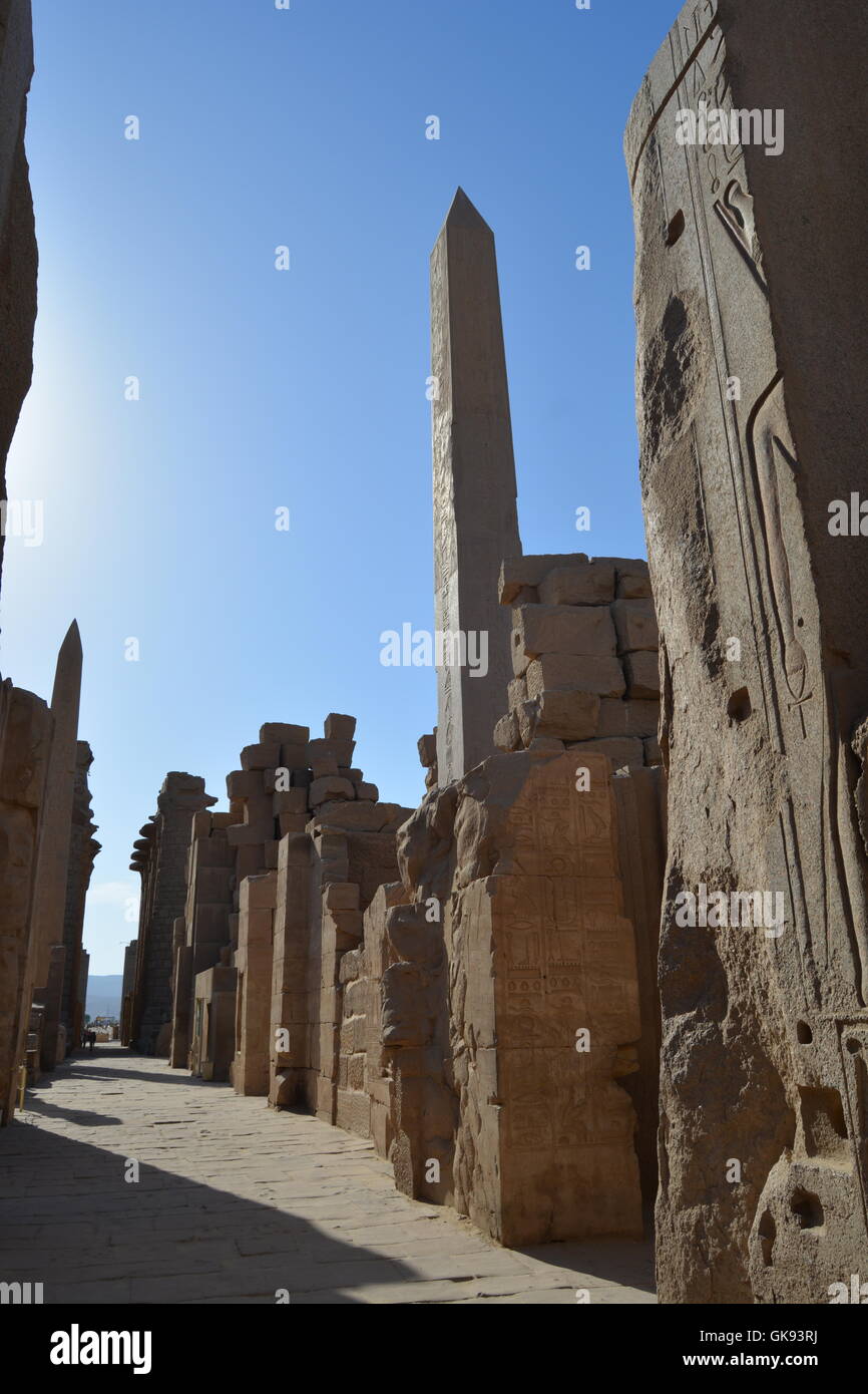 The Karnak Temple Complex - Egypt Stock Photo - Alamy