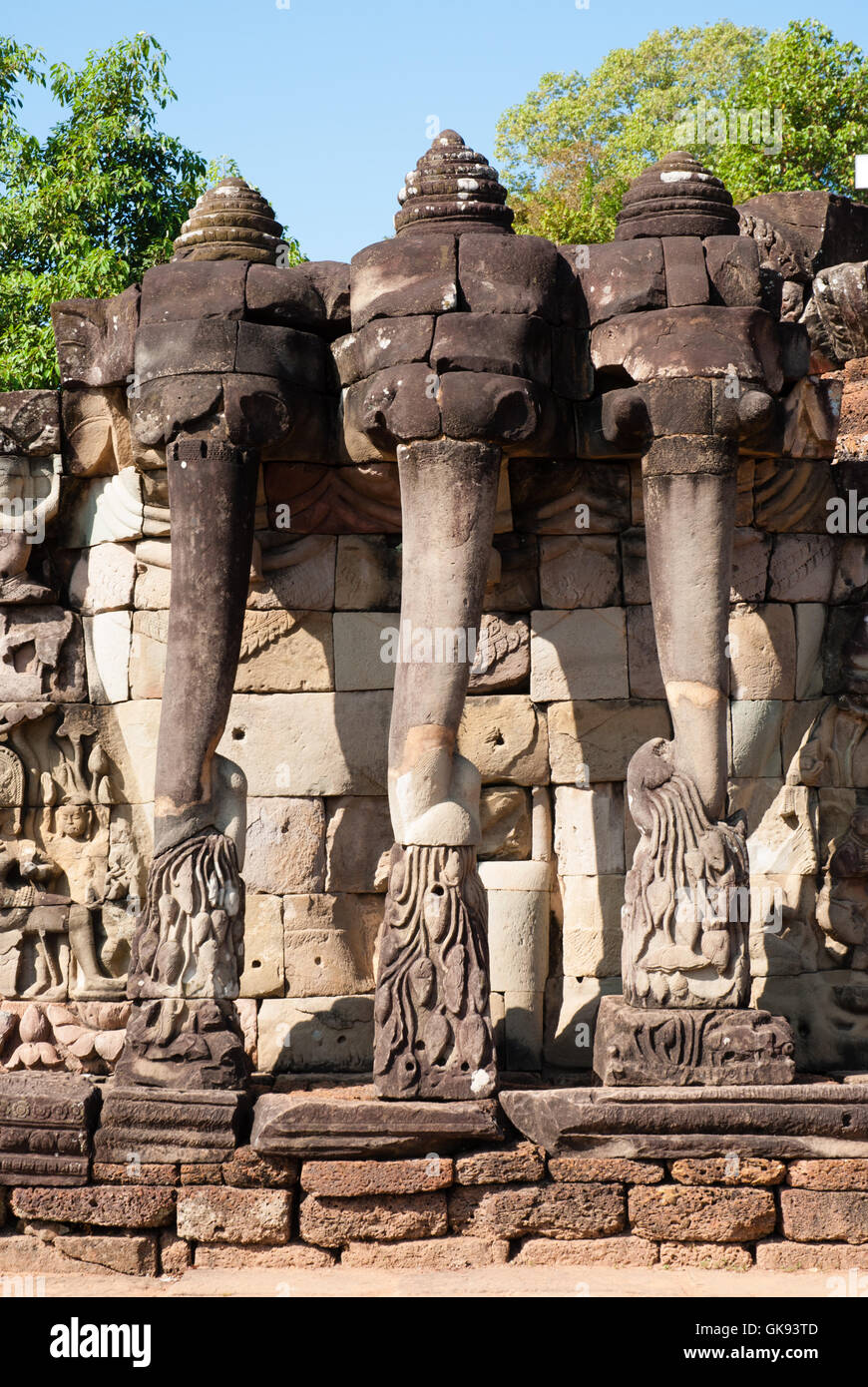 Angkor Wat and other temples around Stock Photo - Alamy