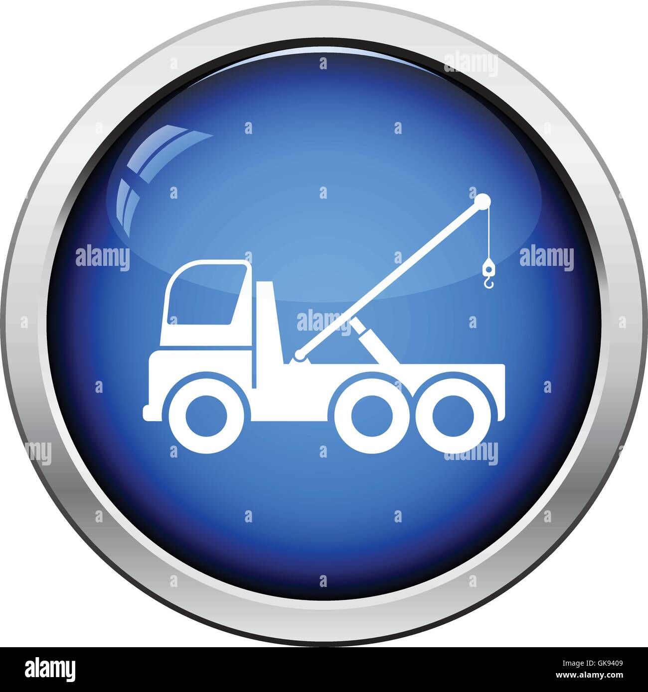 Vehicle towing silhouette Stock Vector Images - Alamy