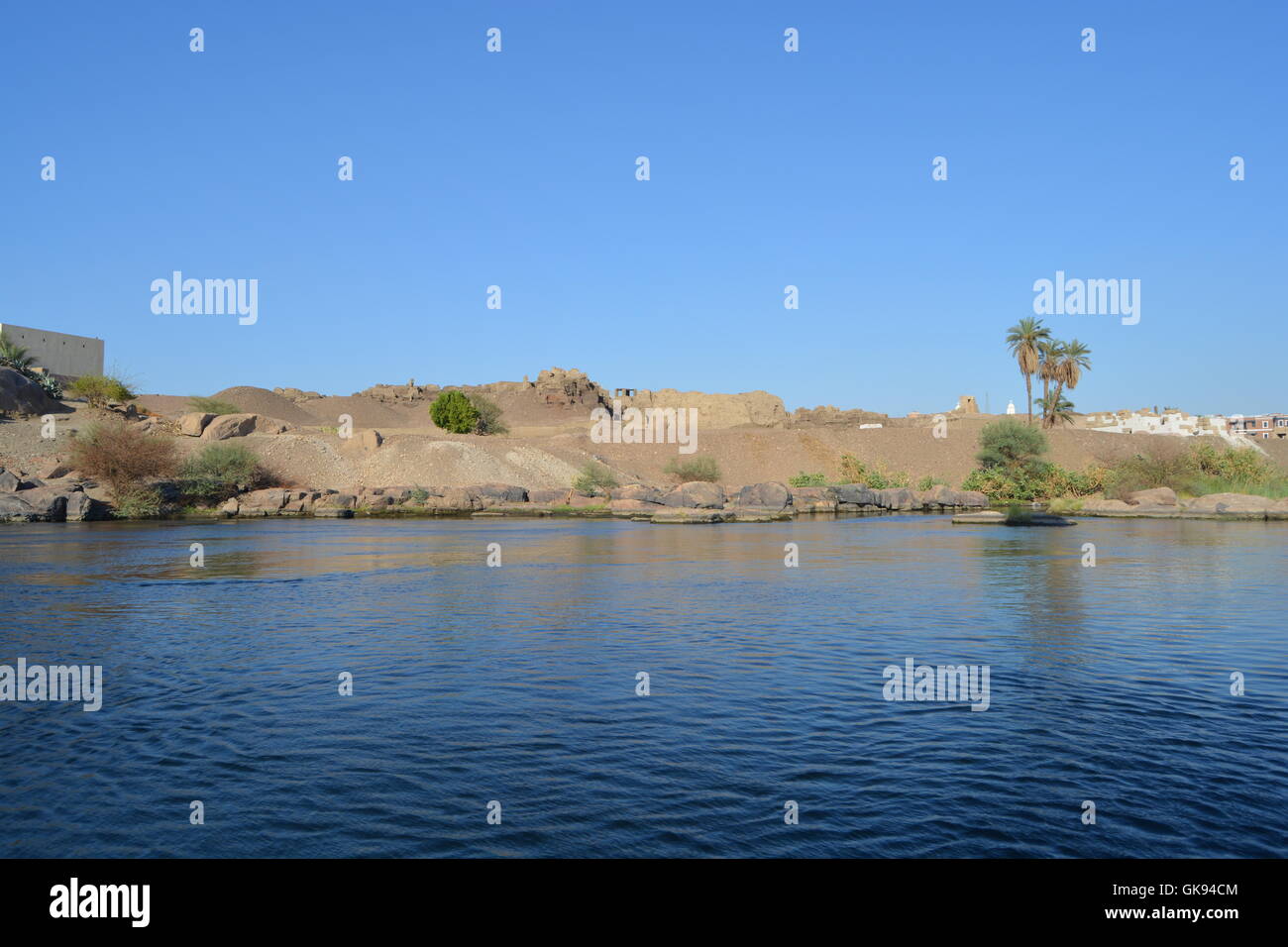 Elephantine Island, Aswan, Egypt Stock Photo - Alamy
