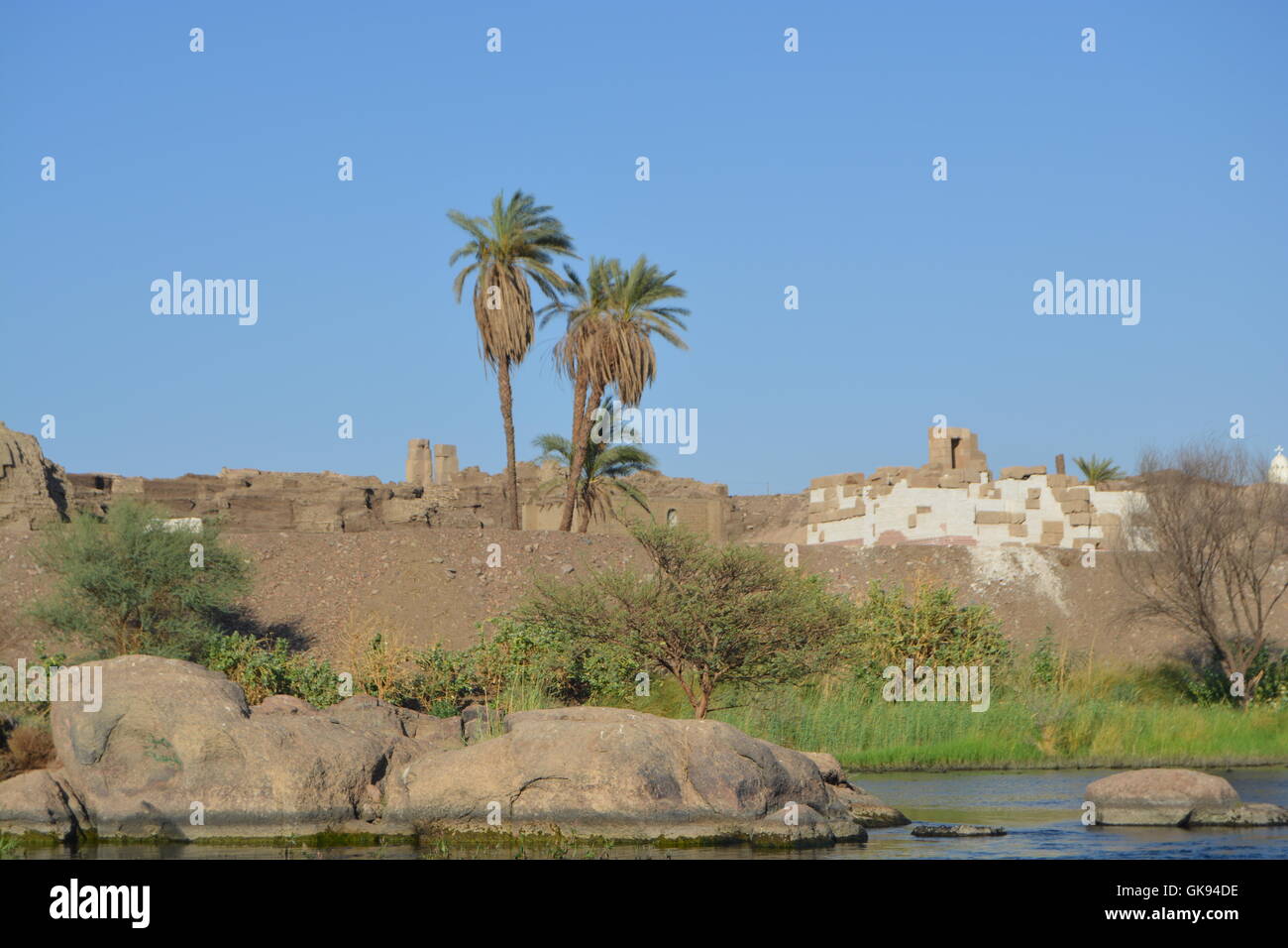 Elephantine Island, Aswan, Egypt Stock Photo - Alamy