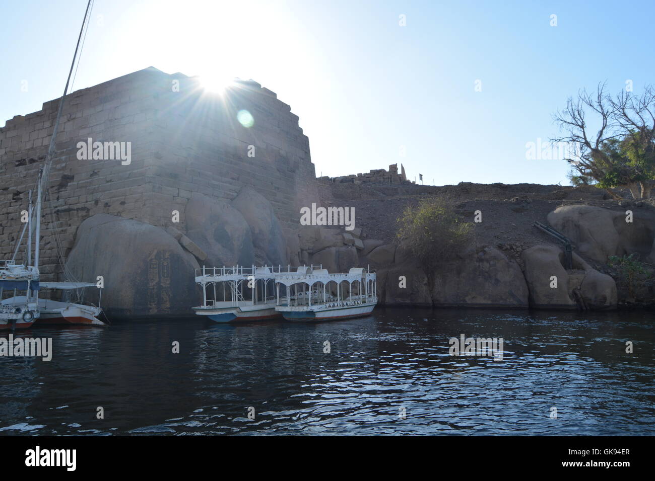 Elephantine Island, Aswan, Egypt Stock Photo - Alamy