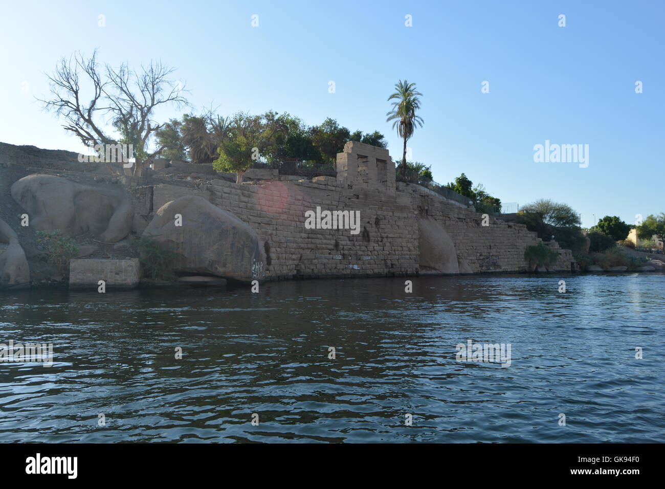 Elephantine Island, Aswan, Egypt Stock Photo - Alamy
