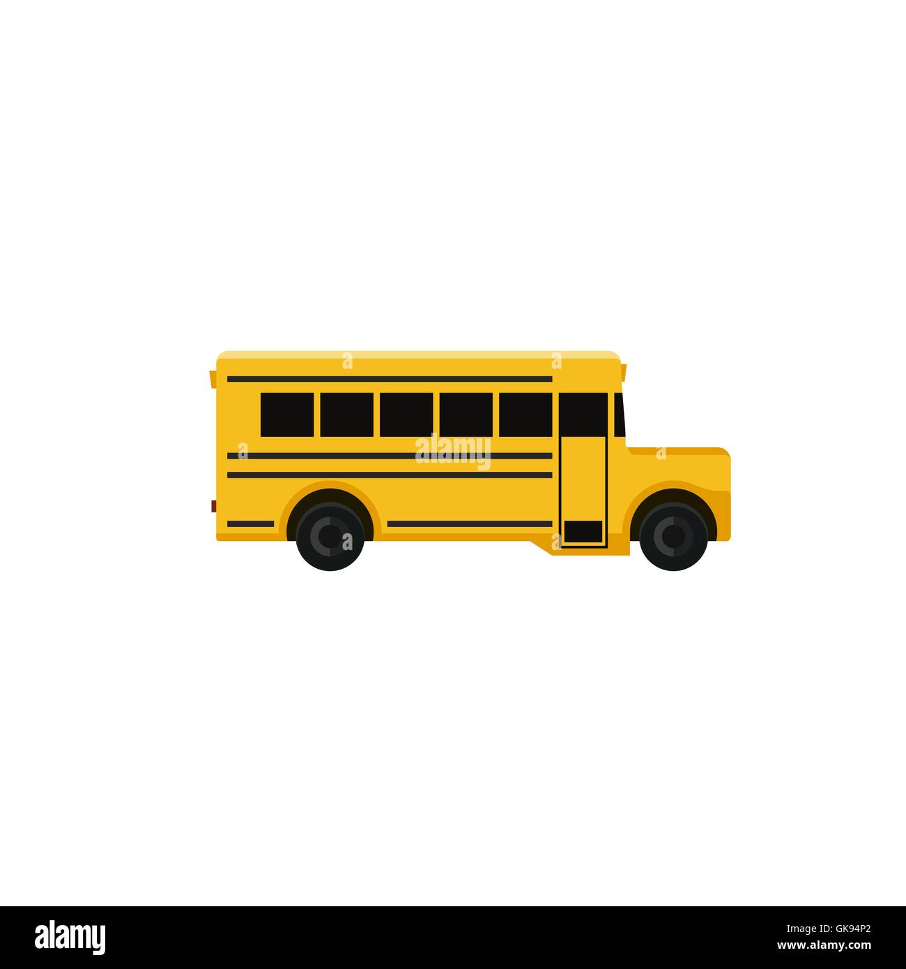 School bus icon Stock Vector Image & Art - Alamy