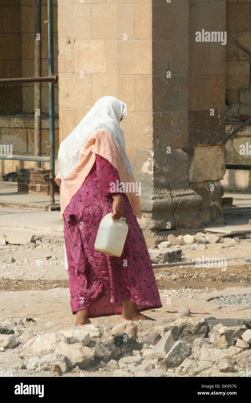 Women dressed with the traditional headgear of the various types in use ...