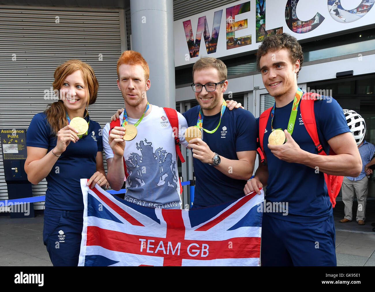 Great Britain's (left-right) Joanna Rowsell Shand, Ed Clancy, Jason ...