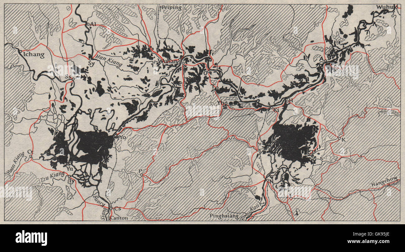 1945 map of china High Resolution Stock Photography and Images - Alamy