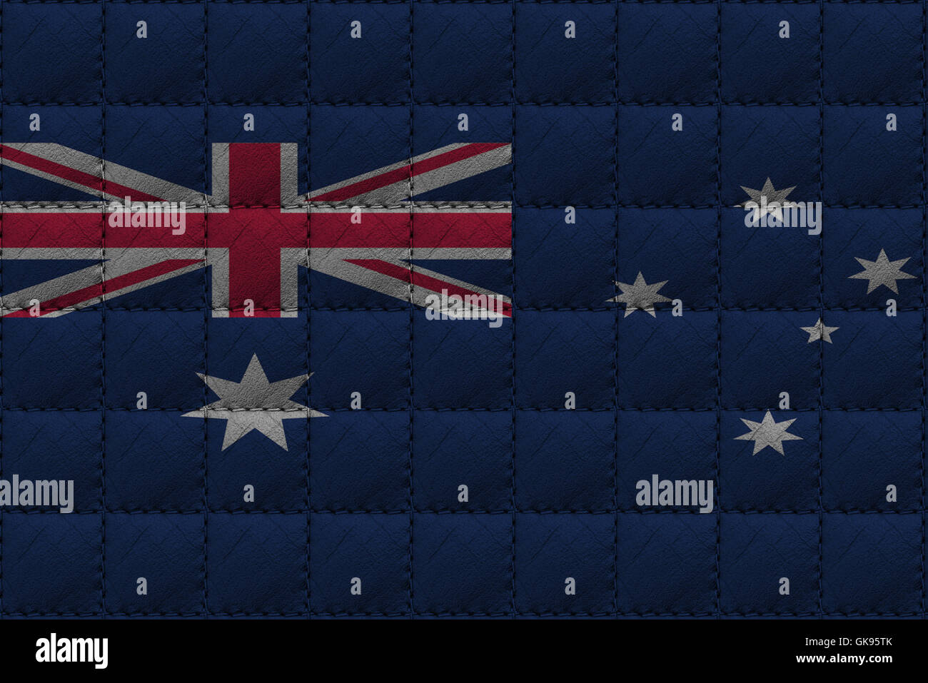 leather background or texture with blending Australia flag Stock Photo ...